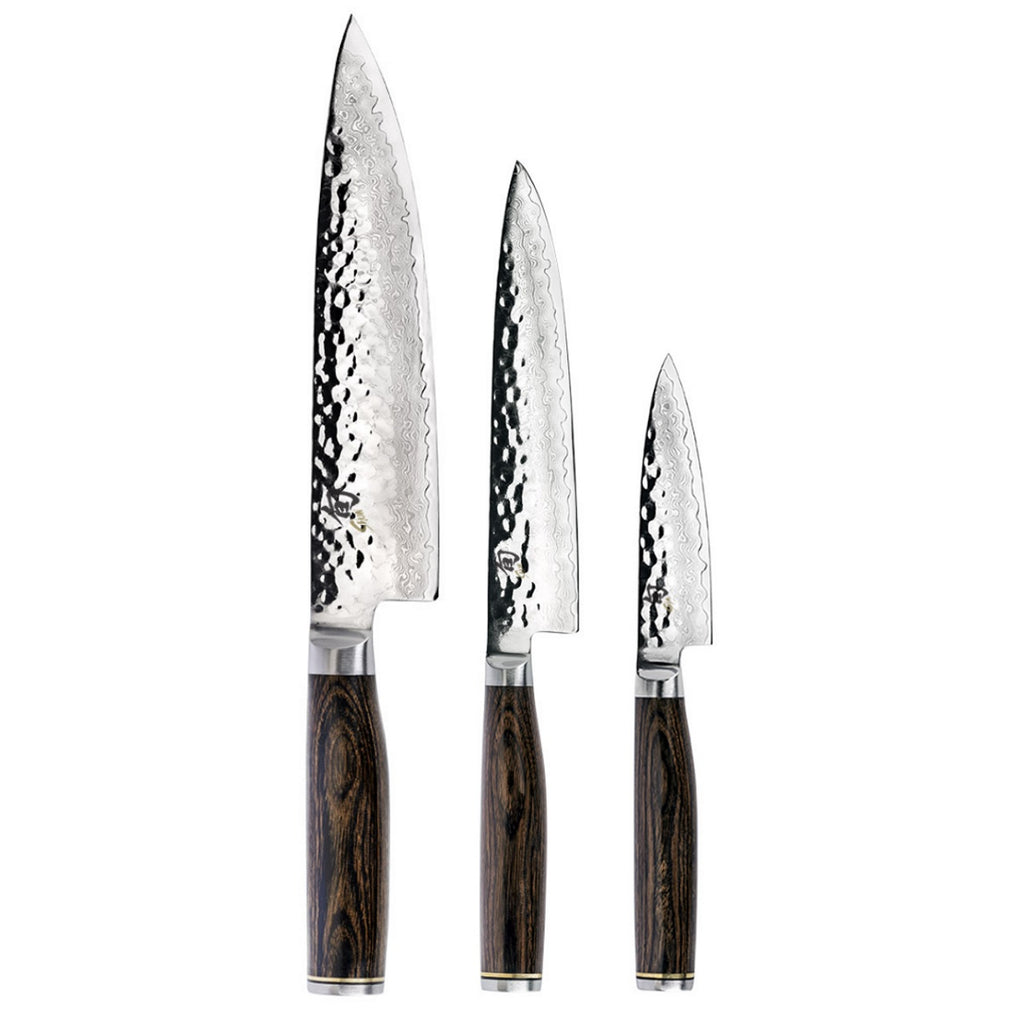 Buy KAI Shun Premier 3 Pc Starter Knife Set (Chef, Utility, Paring Knife Combo) Online – KAI ...