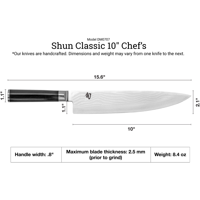 Buy Kai Shun Premier Professional Chef Knife 10" Online – KAI INDIA ONLINE