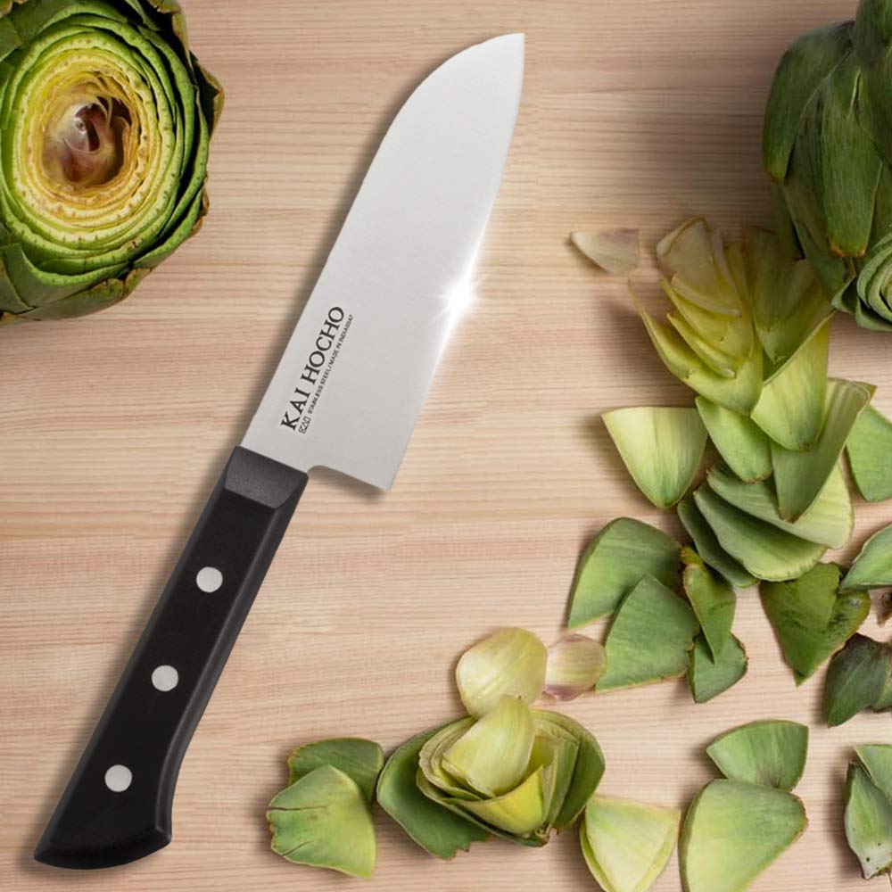 Buy Kai Premium Kitchen Knife Set - Chef Knife, Santoku Big & Small ...