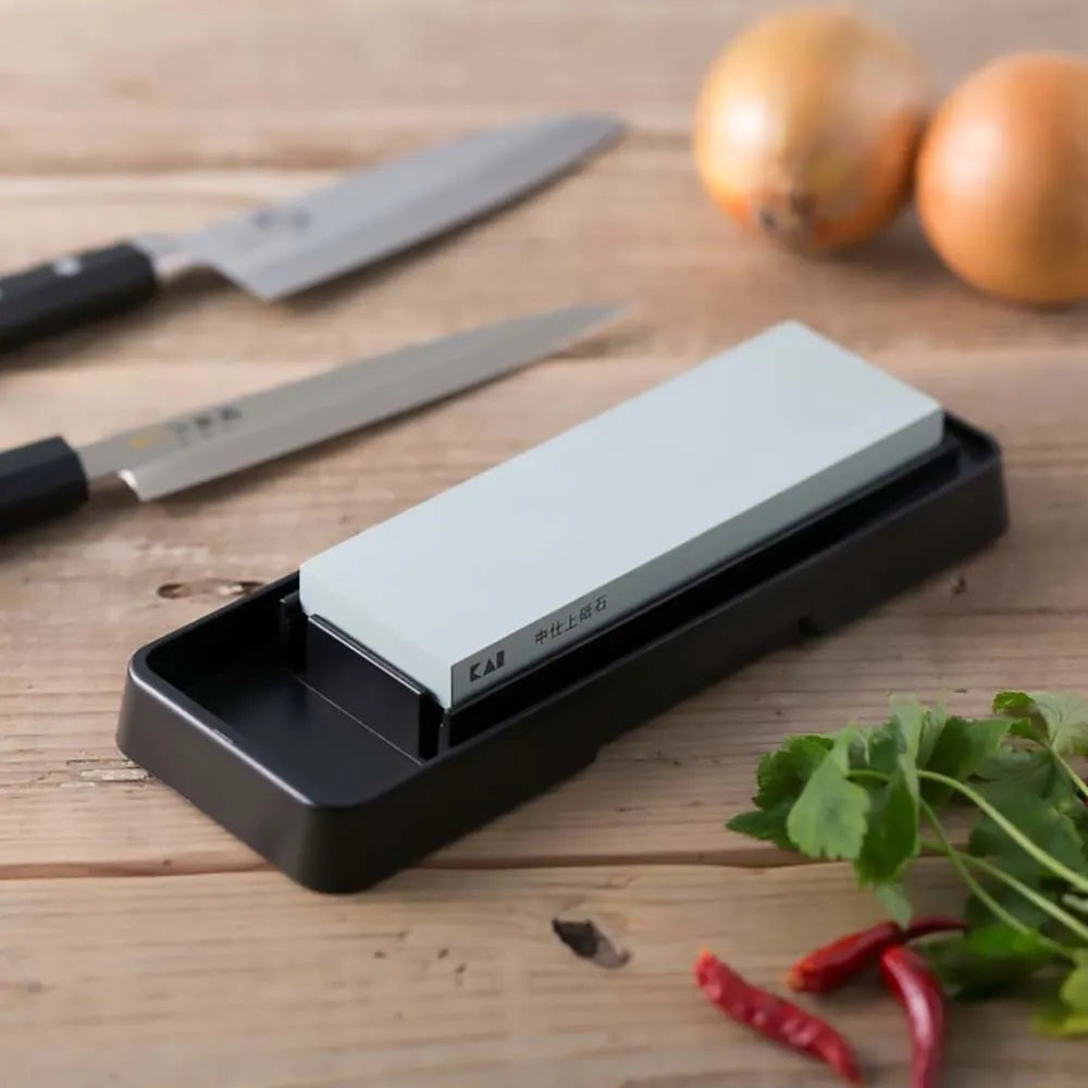Kai Knife Sharpening Whetstone- 1000 Series – KAI INDIA ONLINE