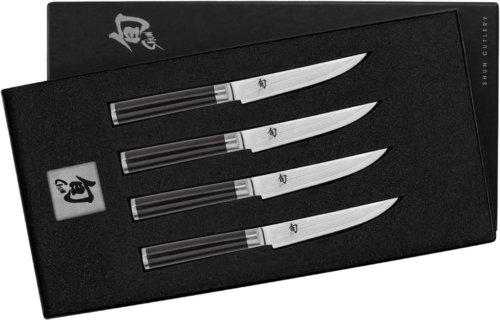 Buy KAI Shun Kai Classic 4 Piece Steak Kitchen Knife Gift Set – KAI ...